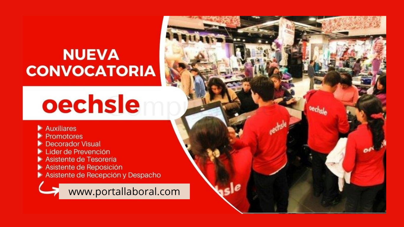 Puestos de Trabajo Disponible En Oechsle