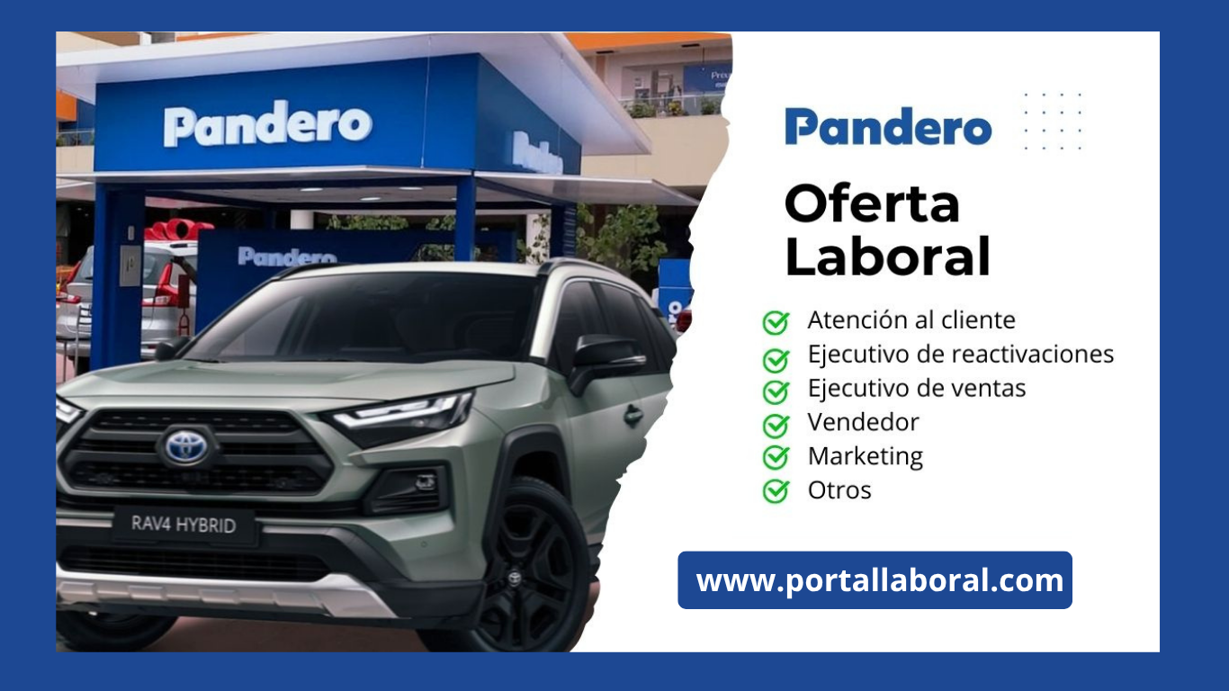 Oportunidades Laborales en Pandero