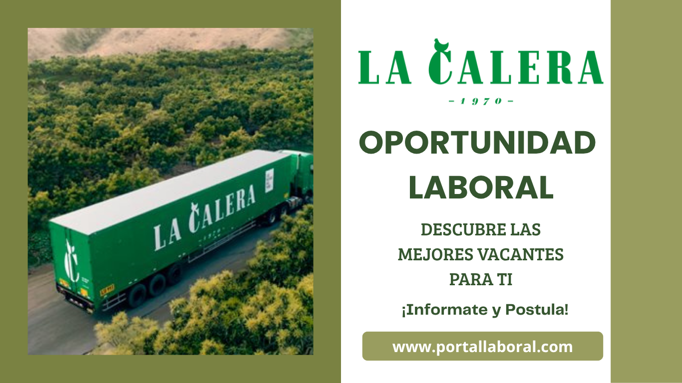 La Calera Te Invita a Formar Parte de Su Equipo