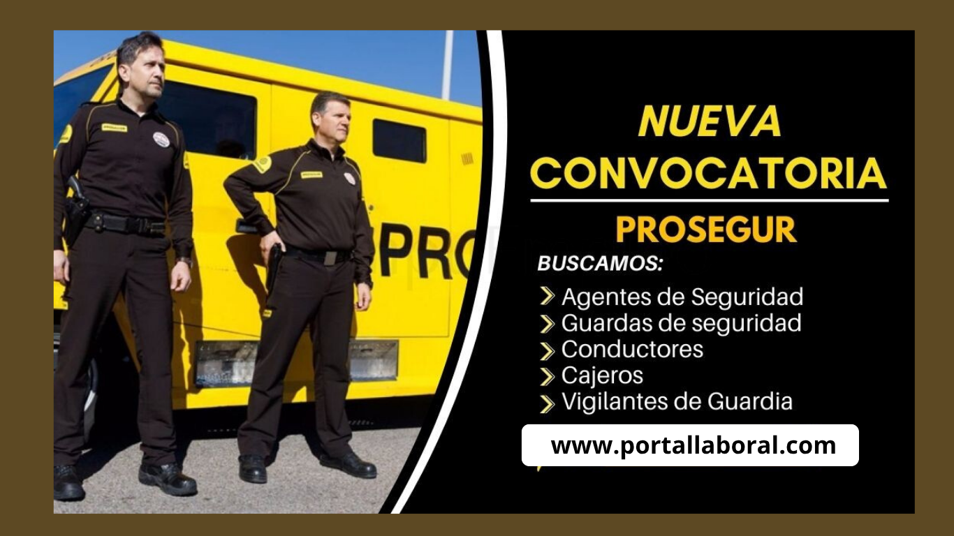 Trabaja Y Forma Parte de Prosegur
